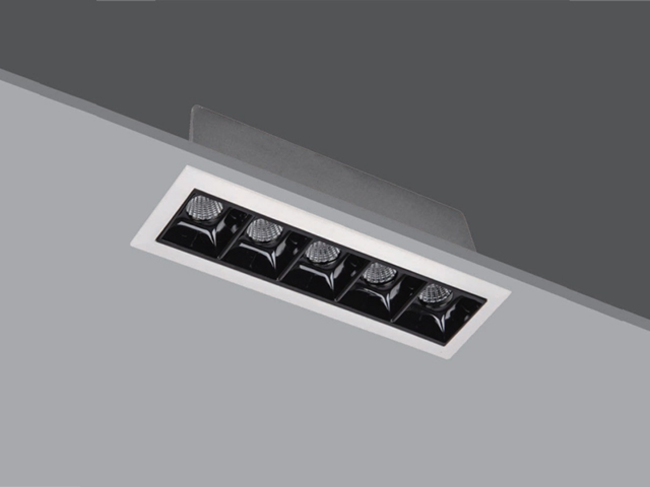 TE Recessed Linear LED Downlight LN2898-5 10W - LN2898-5 | TE Lighting ...
